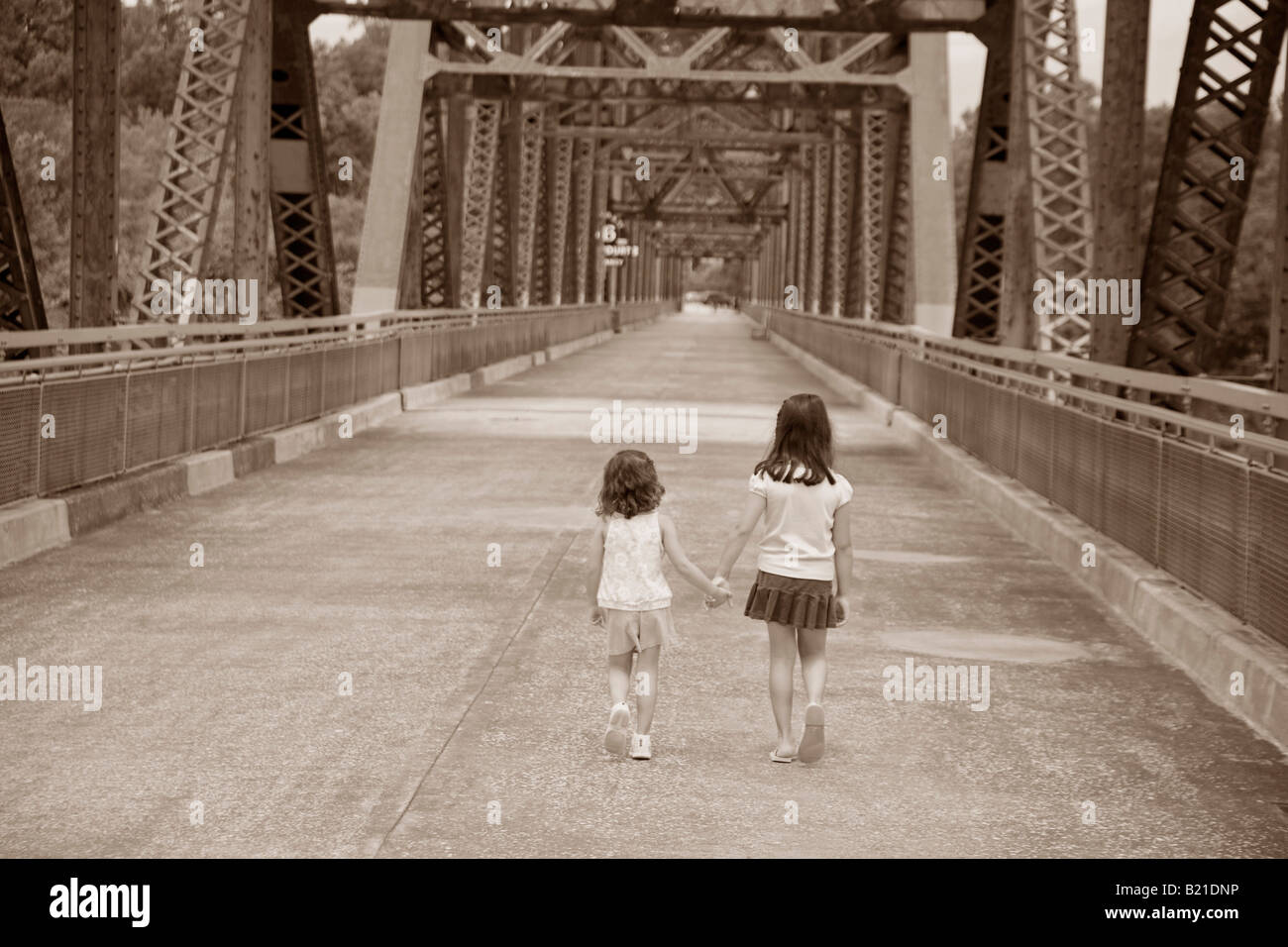 Old Chain of Rocks Bridge Stock Photo - Alamy