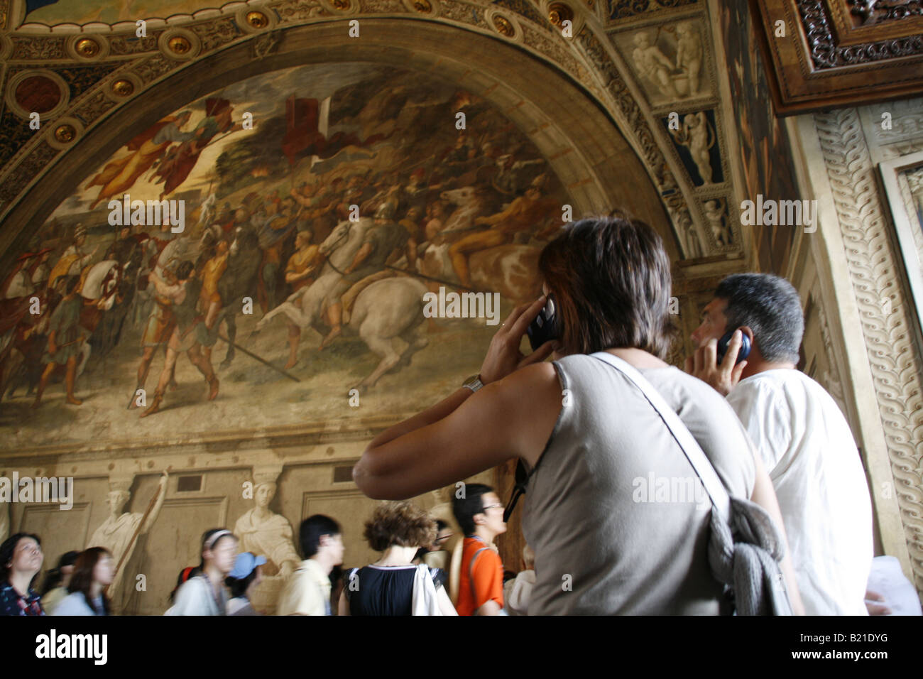 Fresco raphaels rooms raffaello hi-res stock photography and images - Alamy