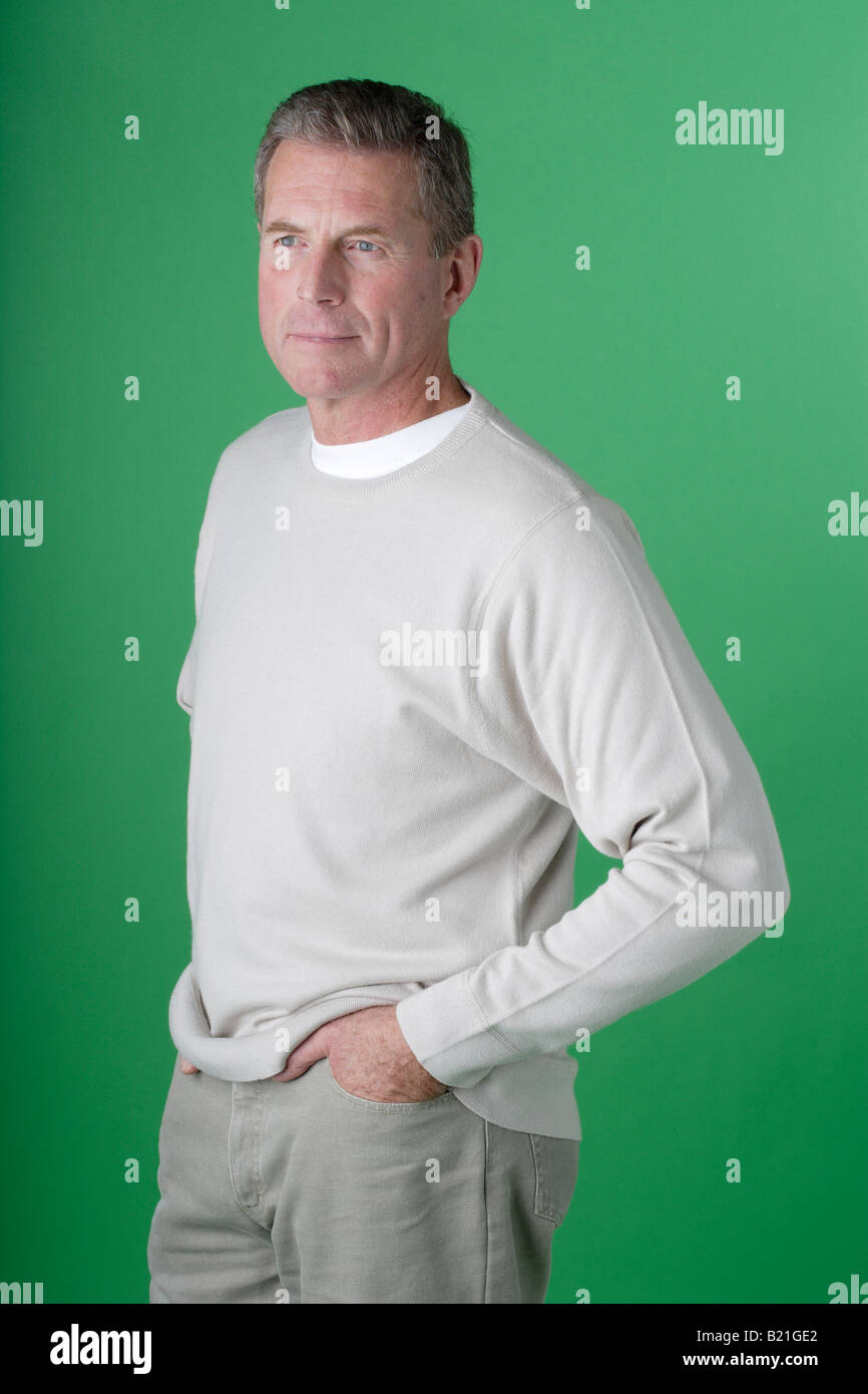 Middle aged man Stock Photo - Alamy