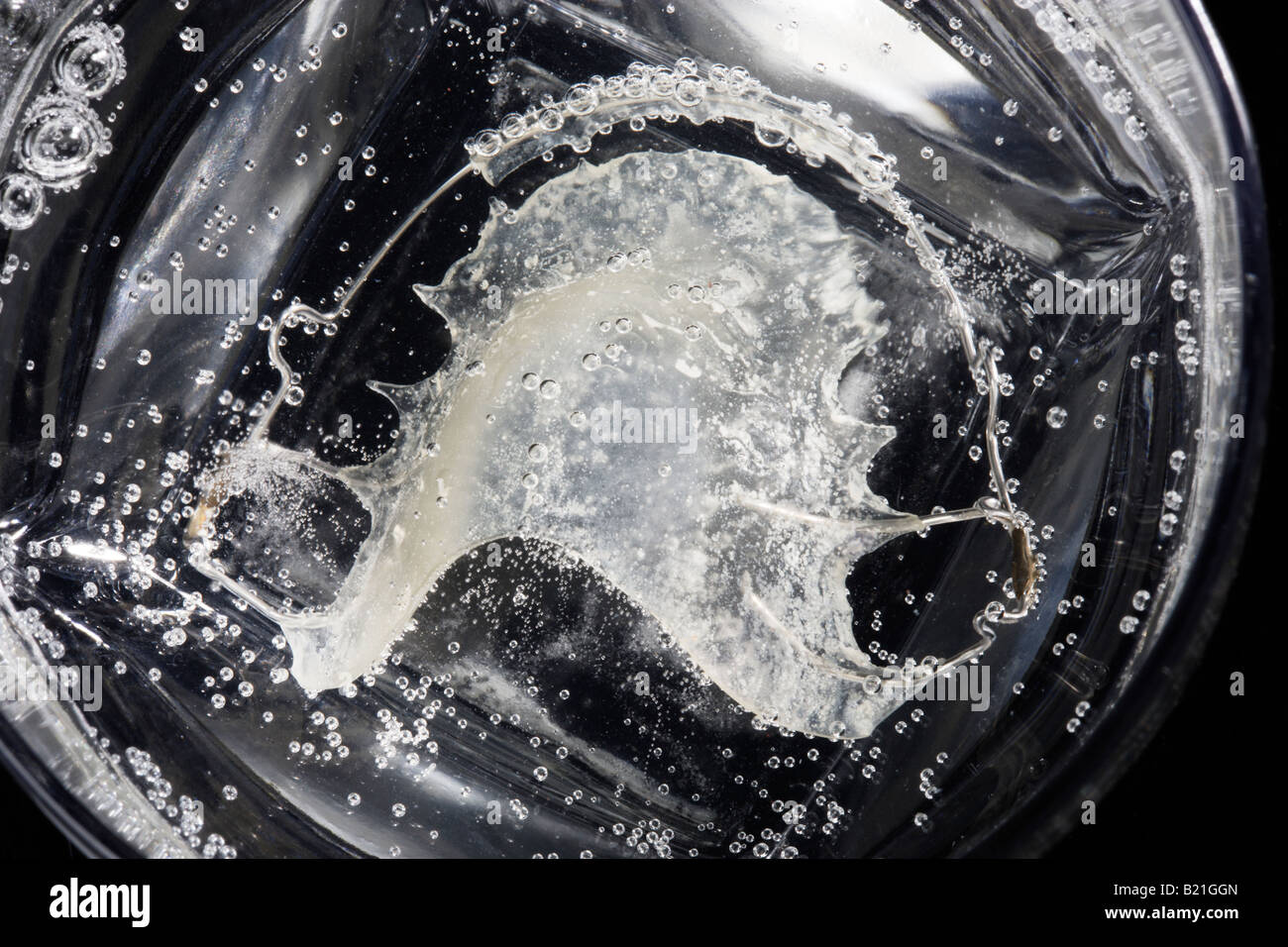 Orthodontic retainer or plate in a glass of water Stock Photo - Alamy