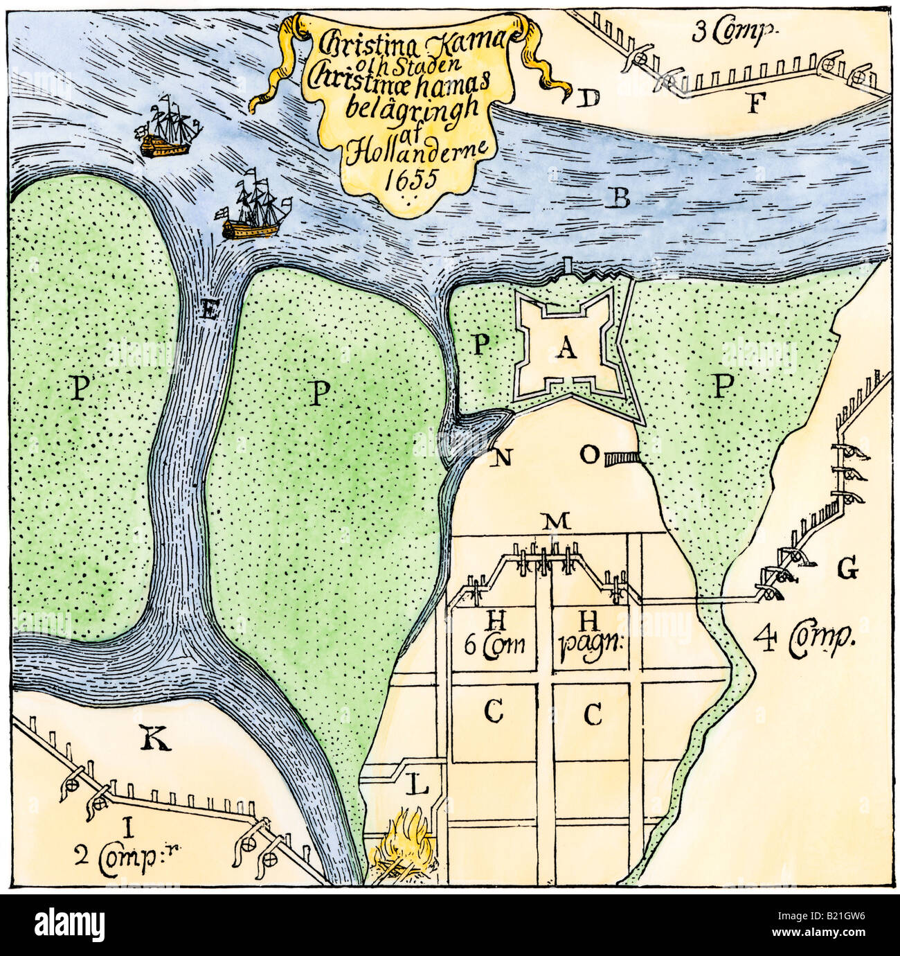 1600s fort america hi-res stock photography and images - Alamy