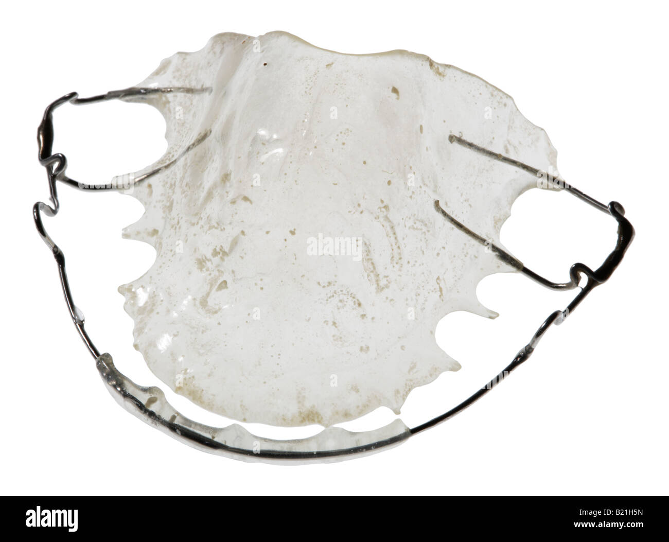 Orthodontic retainer or plate Stock Photo - Alamy