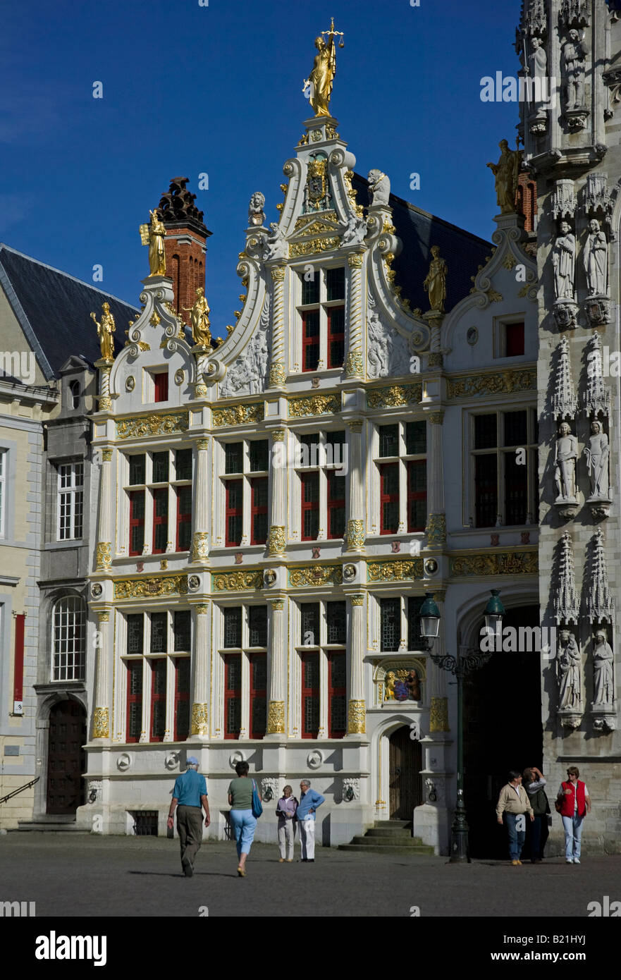 Burg square bruges hi-res stock photography and images - Alamy