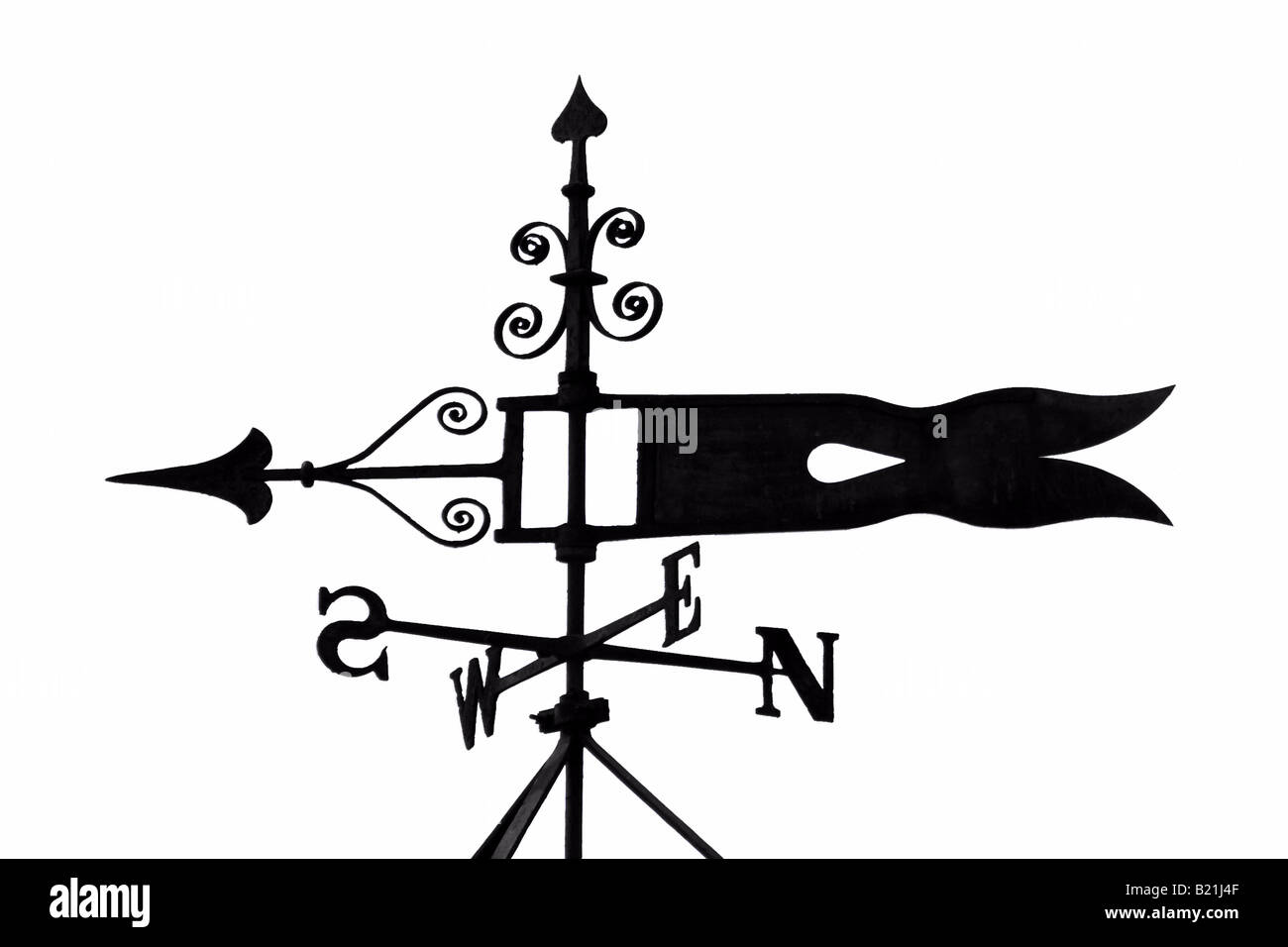 Wind vane Cut Out Stock Images & Pictures - Alamy