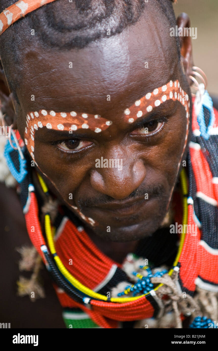 Bull jumping ceremony, Dimeka, Omo Valley, Ethiopia Stock Photo - Alamy