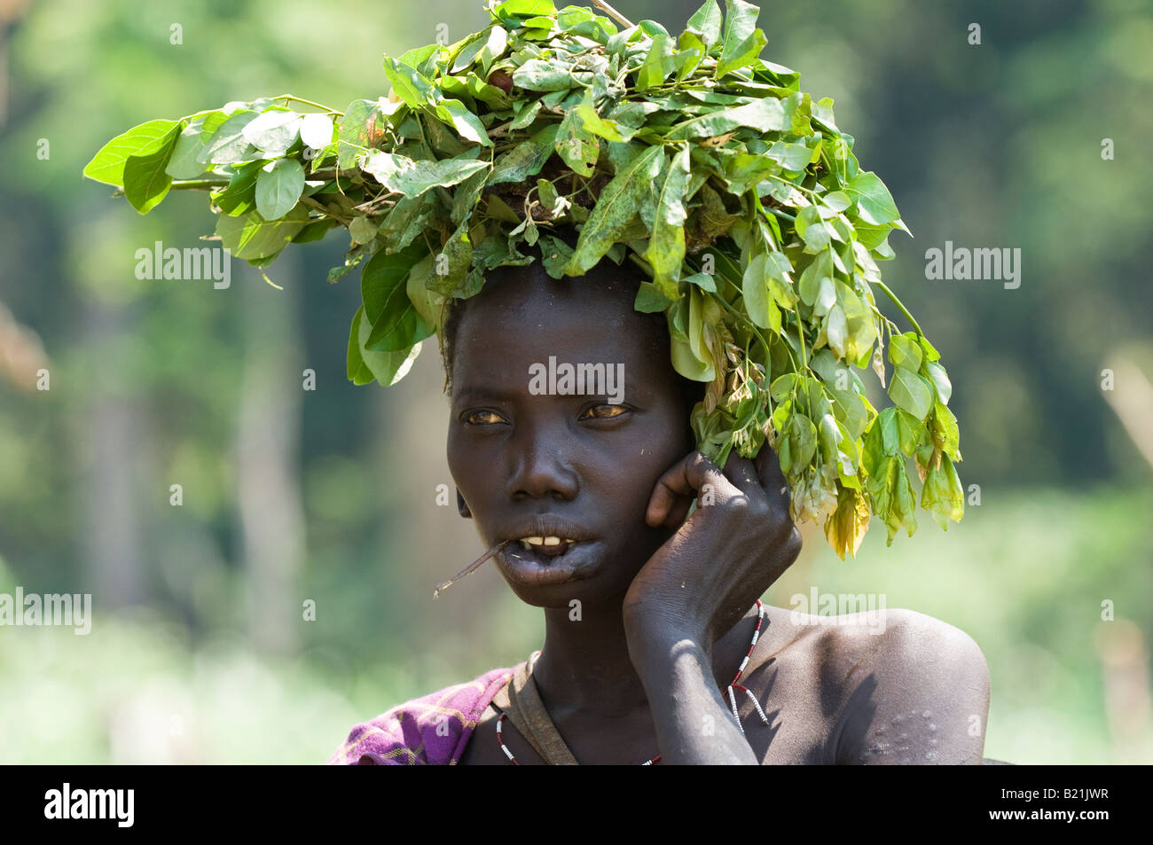 Mursi in Omo Valley, Ethiopia Stock Photo - Alamy