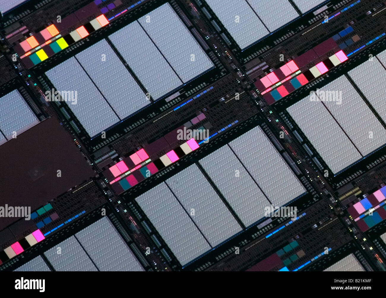 wafer for the production of micro electronics chips Stock Photo - Alamy
