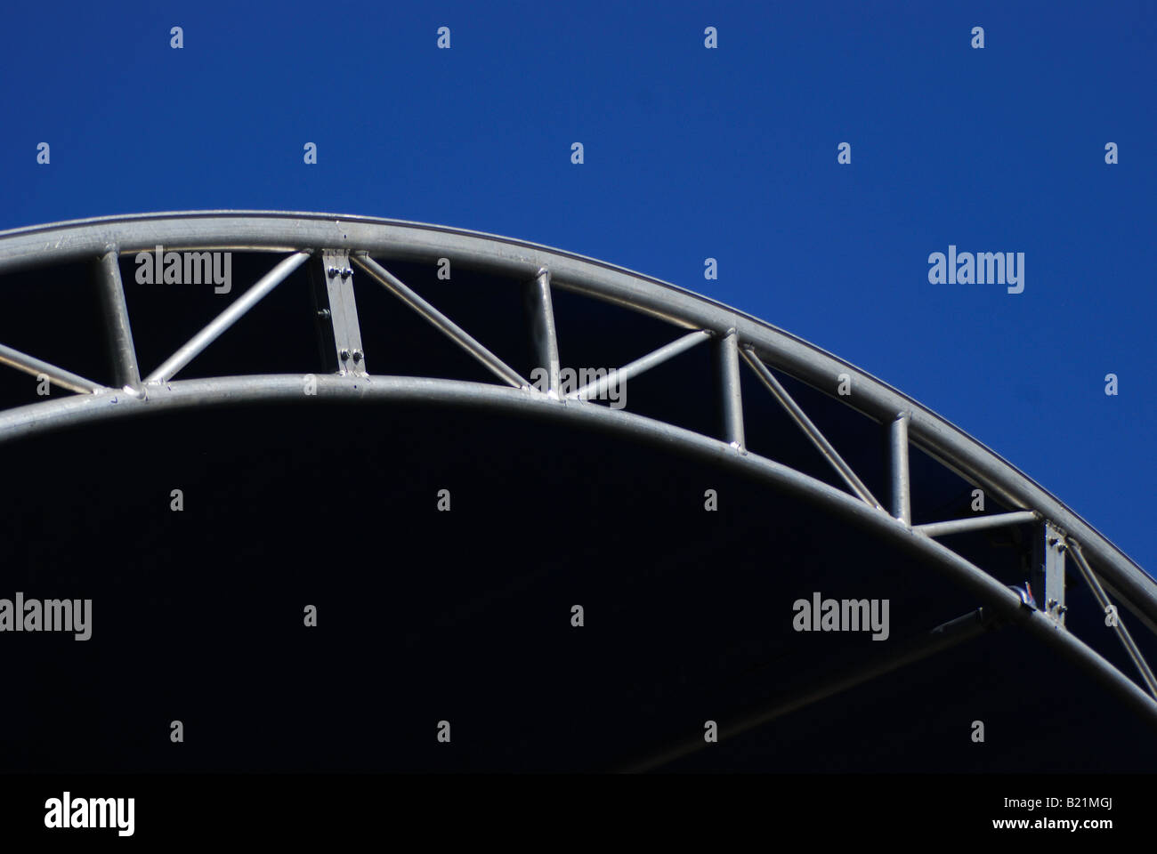Music Stage Roof Stock Photo - Alamy