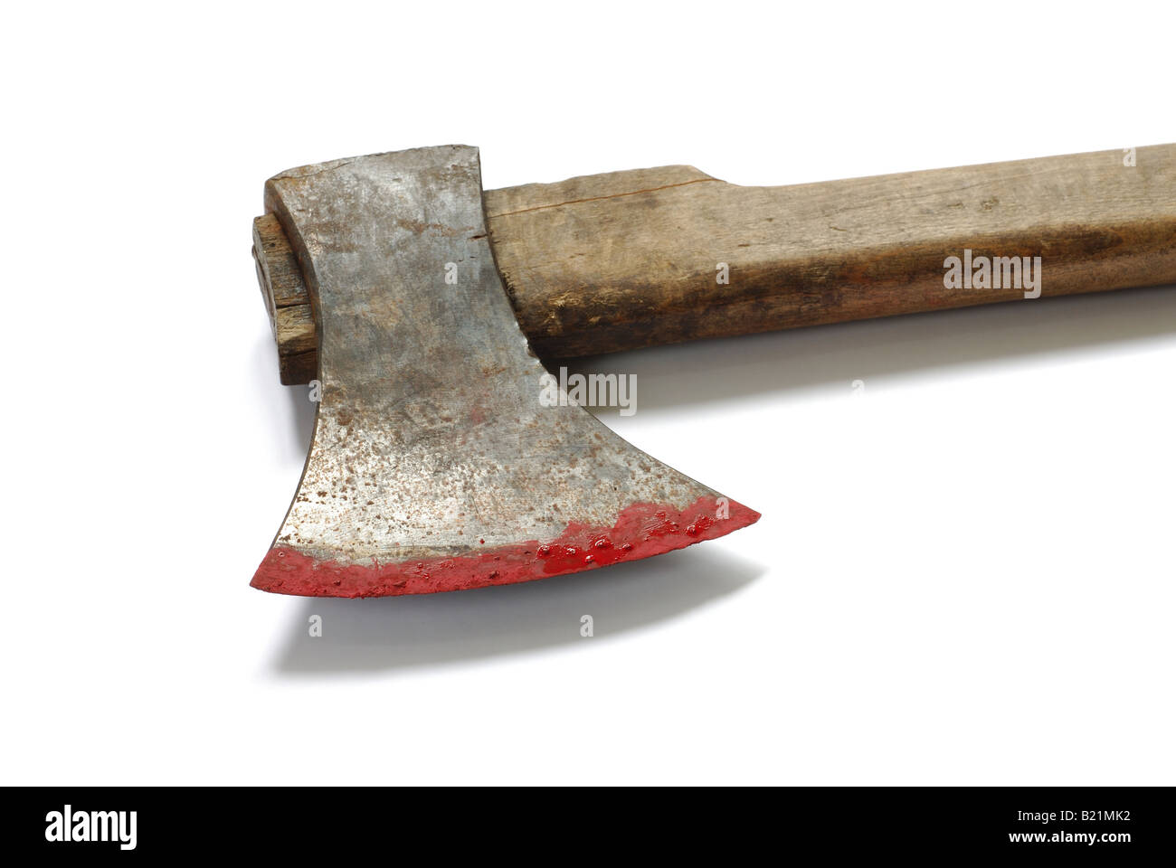 Axe and shadow Stock Photo - Alamy
