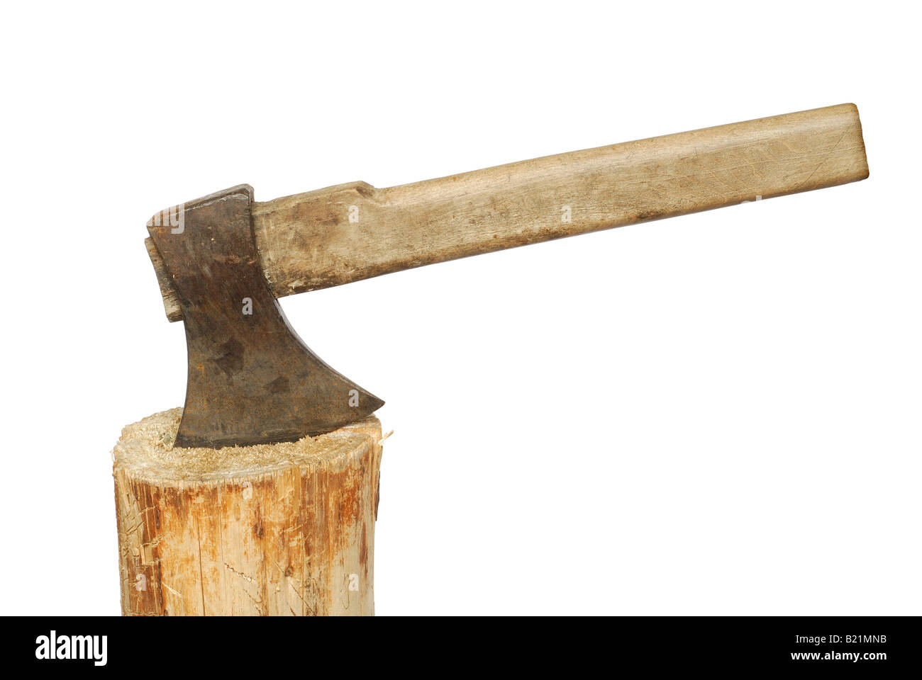 Axe on white hi-res stock photography and images - Alamy