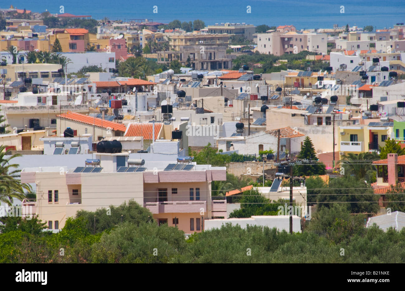 Malia crete hi-res stock photography and images - Alamy