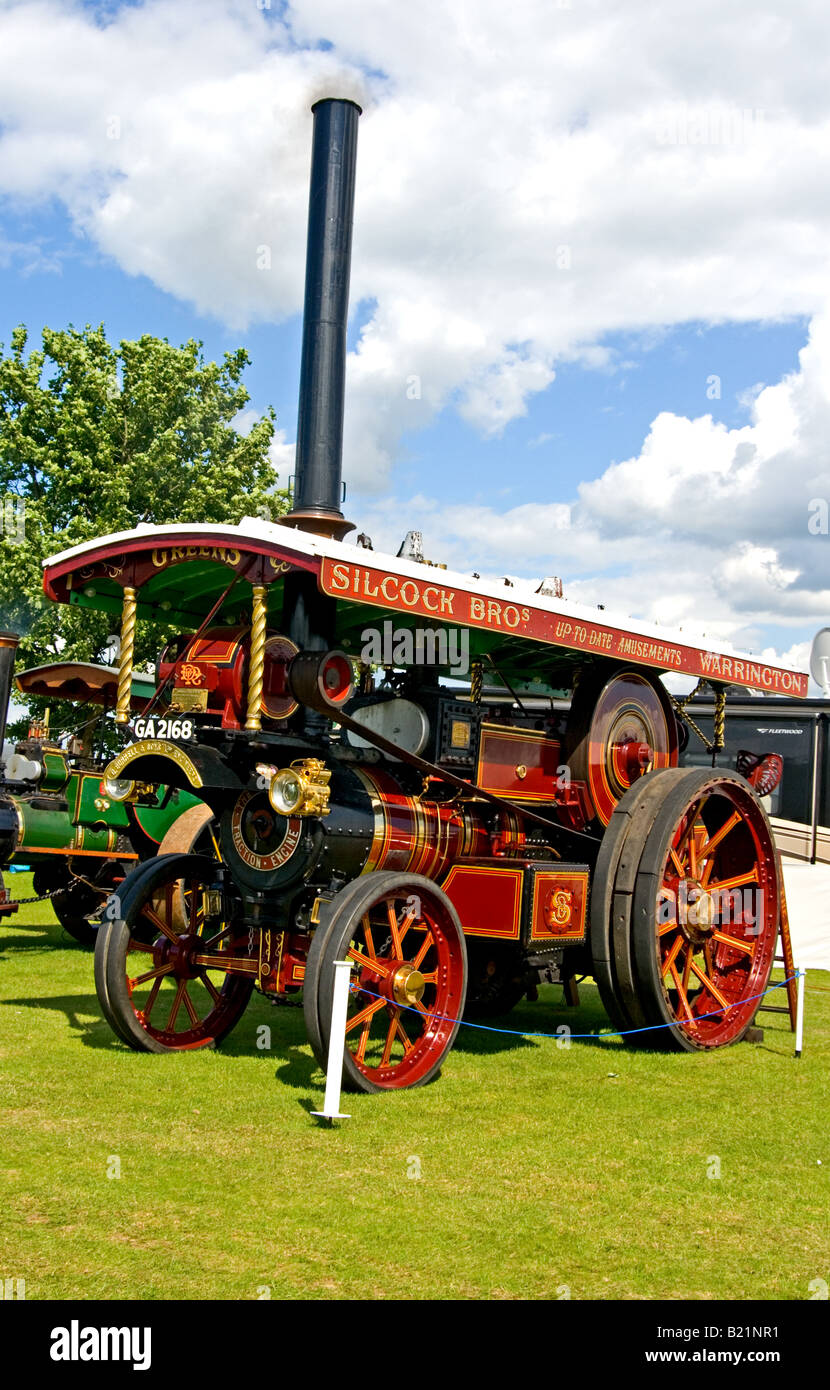 'The Bailie' steam traction engine at the Lincolnshire Show 2008 Stock ...