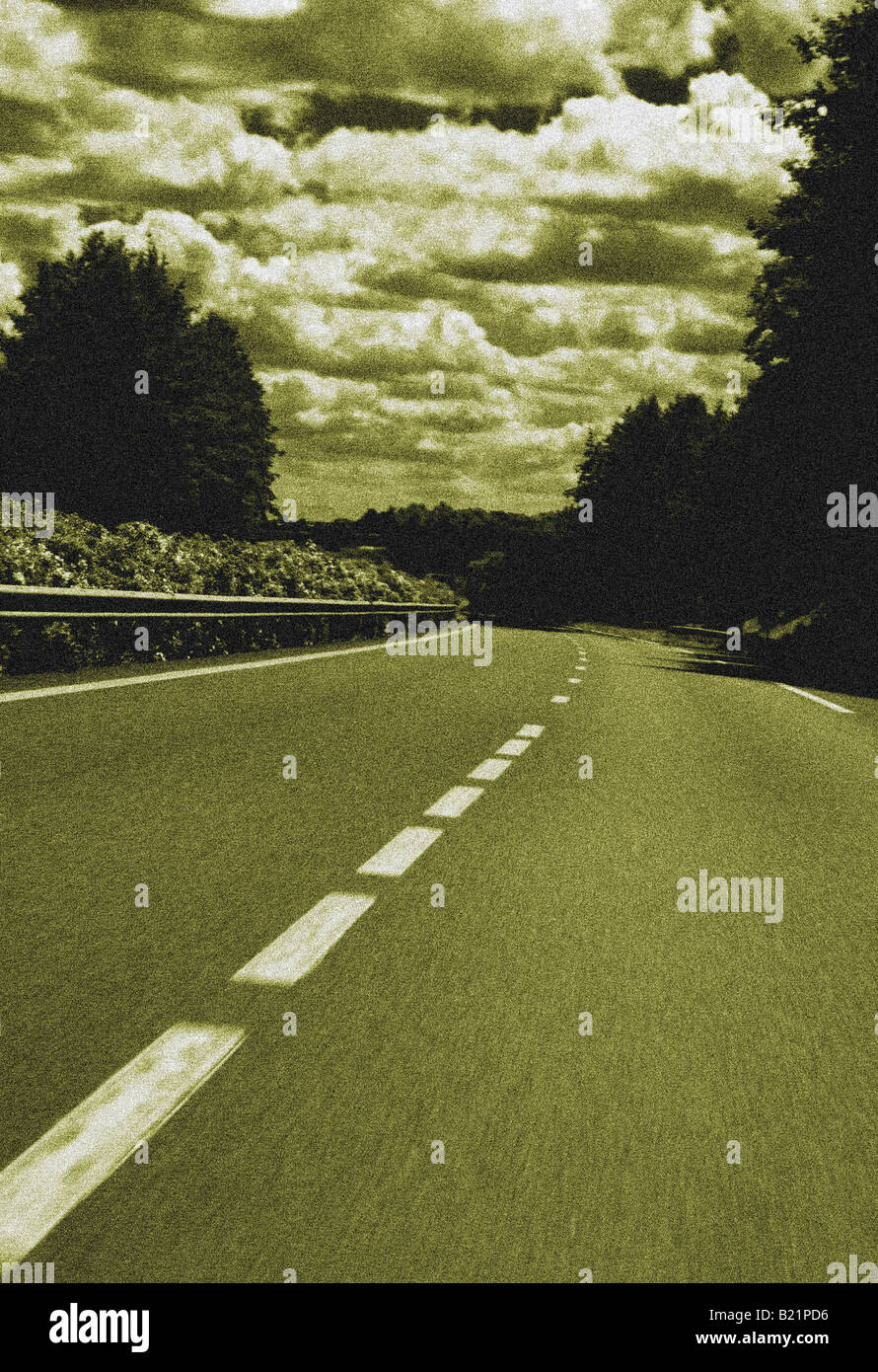 A long windy road Stock Photo - Alamy