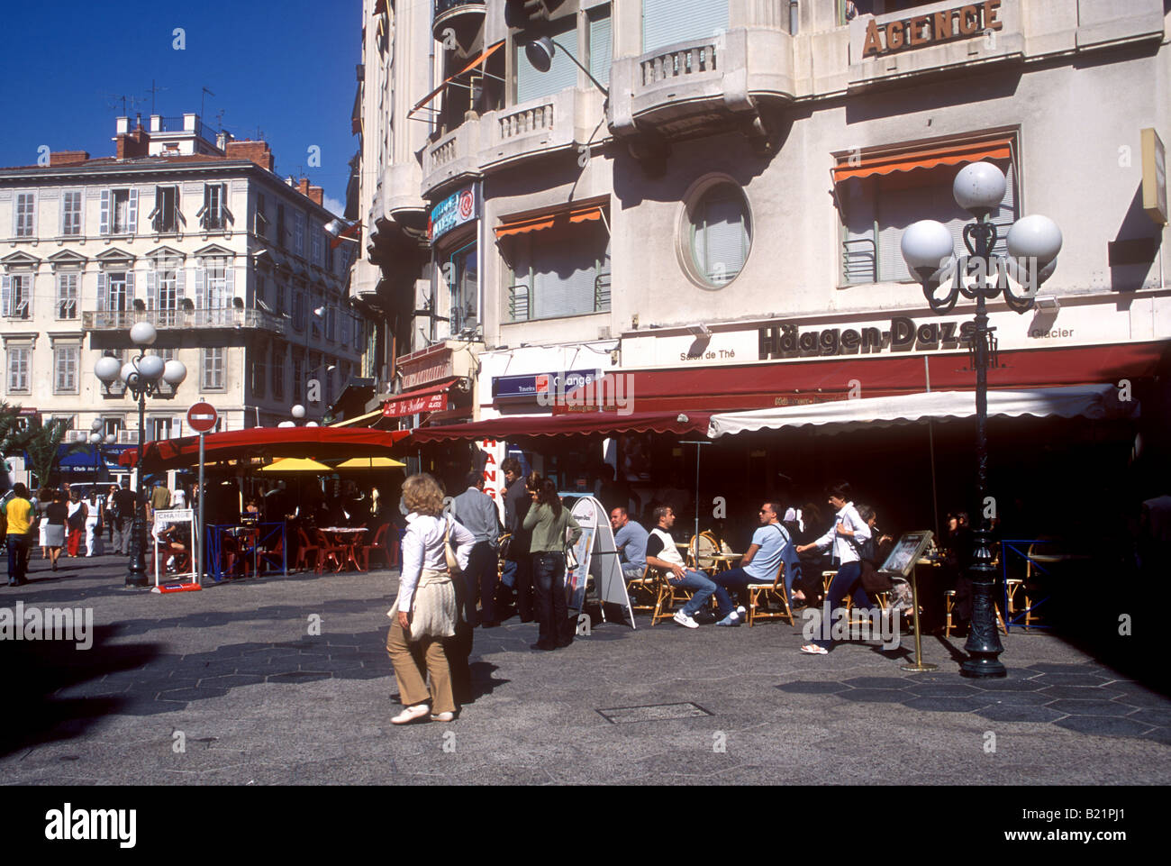 Nice rue massena french riviera hi-res stock photography and images - Alamy