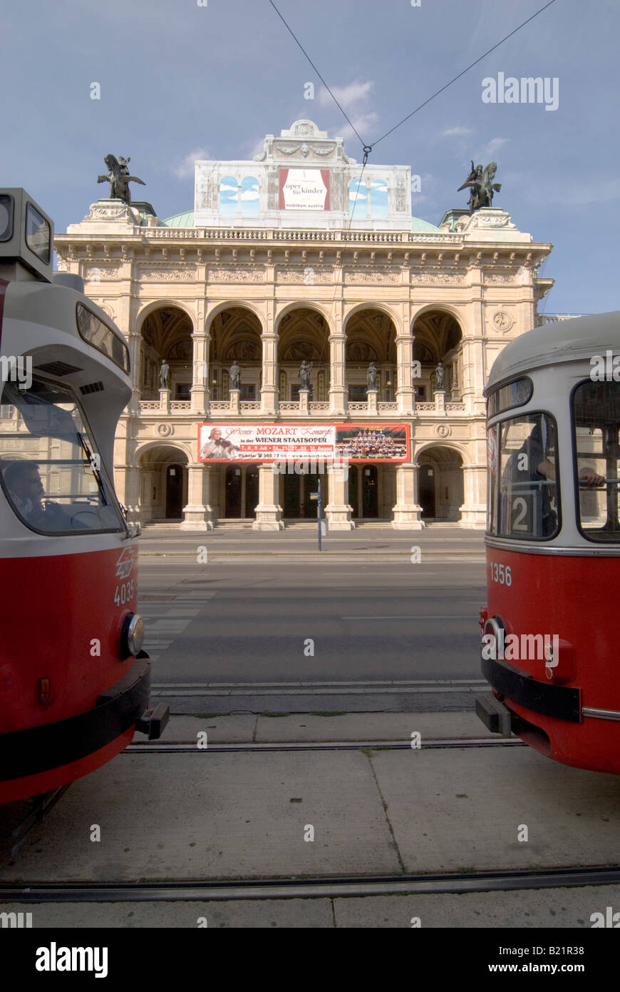Opera Vienna Austria Tram High Resolution Stock Photography and Images ...