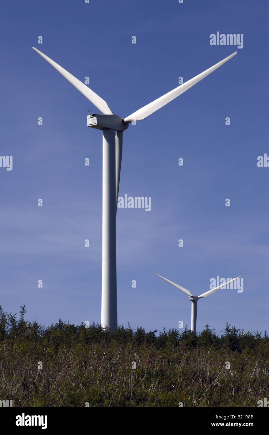 Farmland moors and wind turbines hi-res stock photography and images ...
