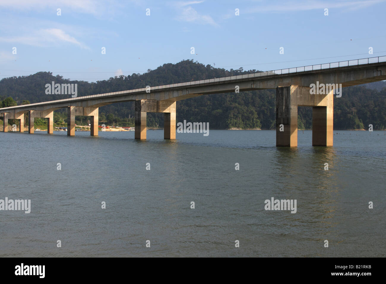 bridge Banding, Lake Temenggor, Malaysia Stock Photo - Alamy