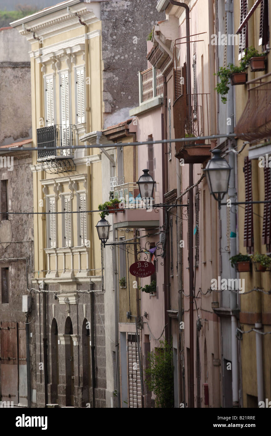 Town of Villanova Monteleone, Sardinia, Italy Stock Photo - Alamy