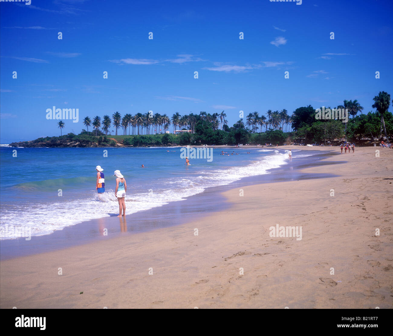 Dominican Republic - Confresi Beach Stock Photo - Alamy