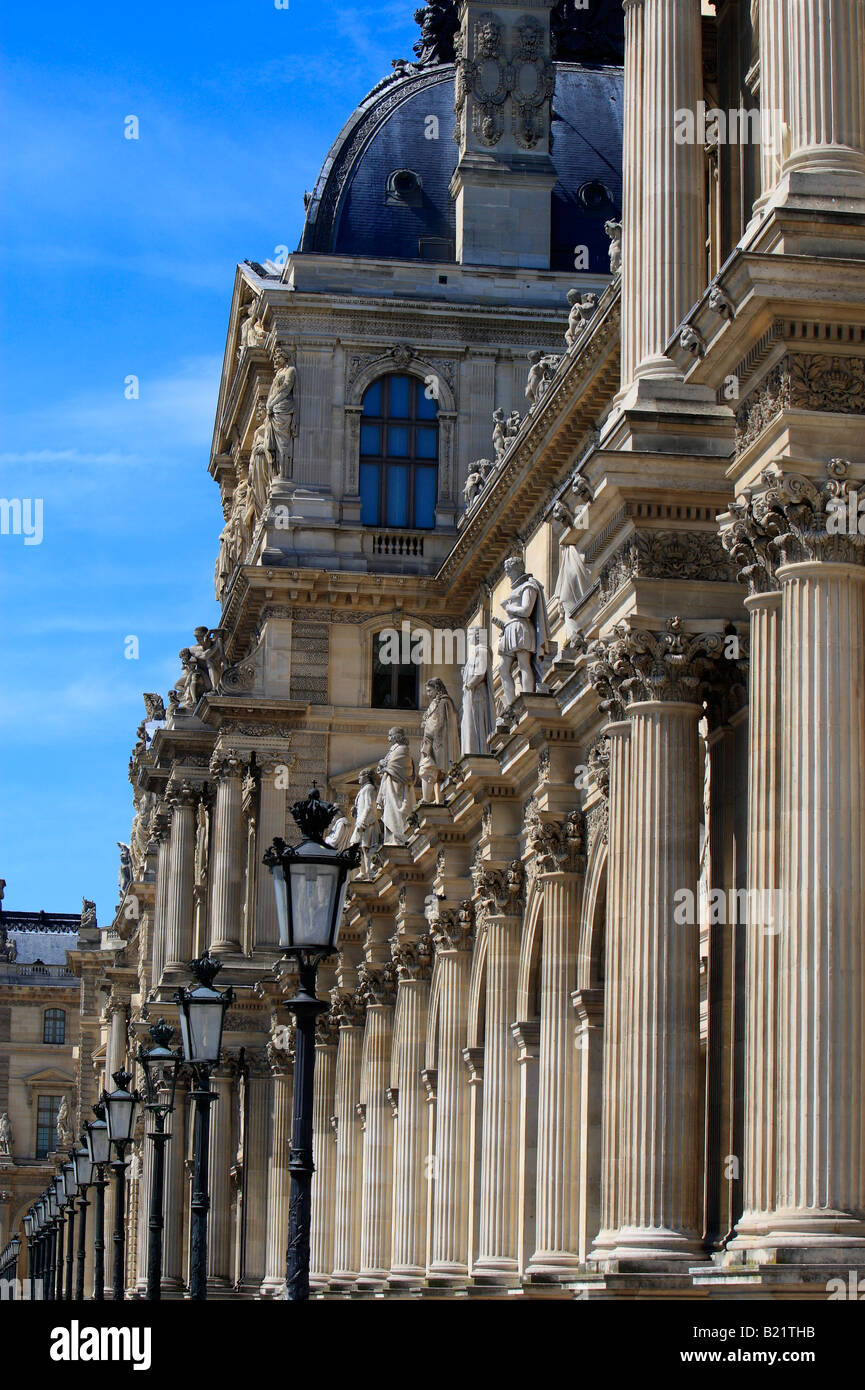 One of the wings of the musee du Louvre in Paris France Stock Photo - Alamy
