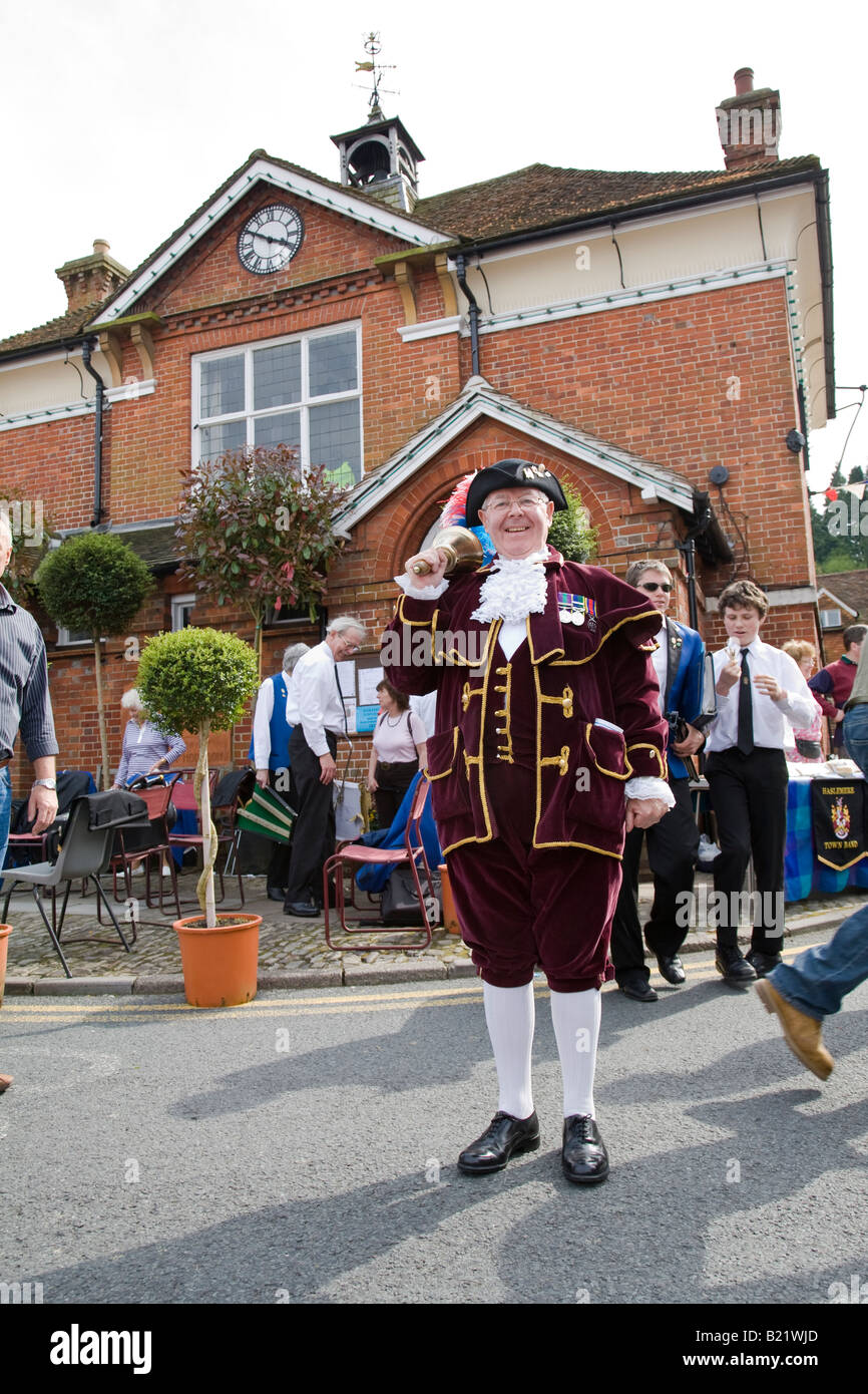 Haslemere Town Crier during the biennial Haslemere Charter Fair ...