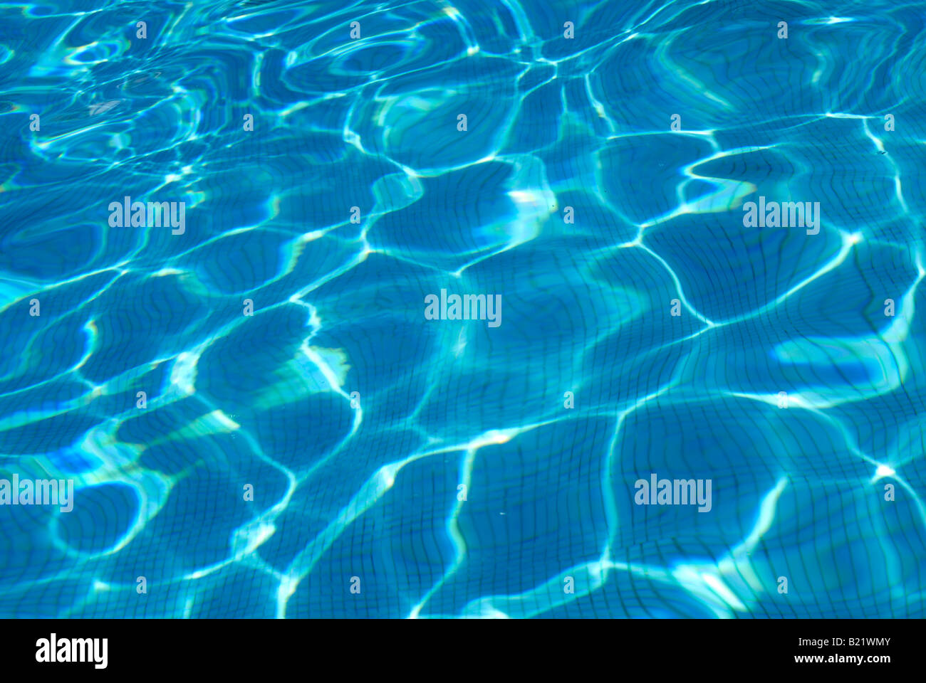 ripples or water in a blue swimming pool Stock Photo - Alamy