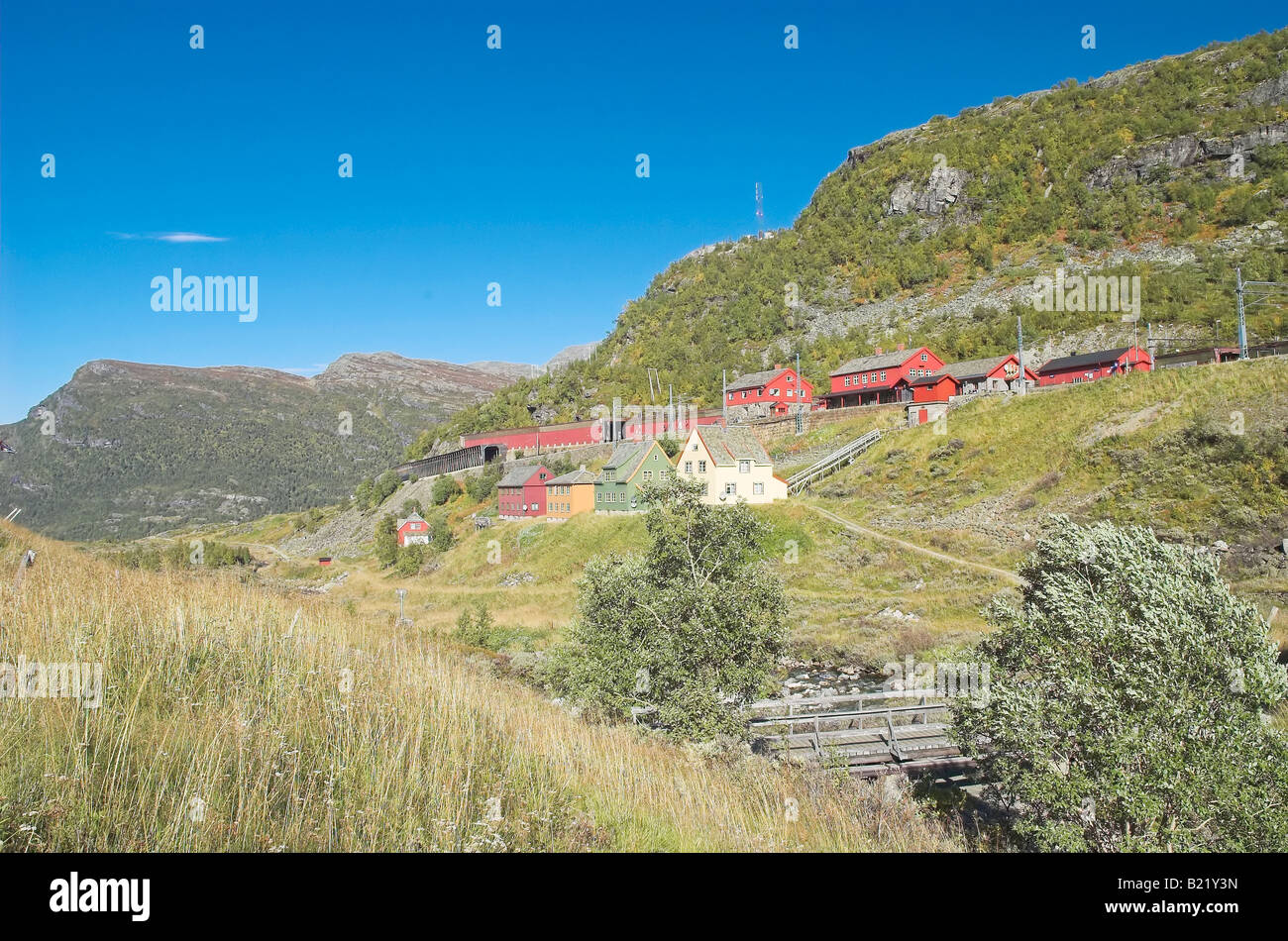 Rail station myrdal hi-res stock photography and images - Alamy