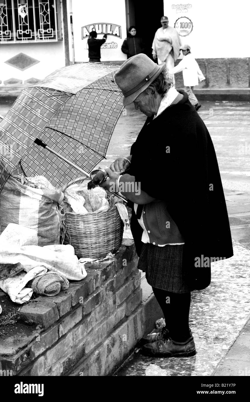 Food street latin Black and White Stock Photos & Images - Alamy