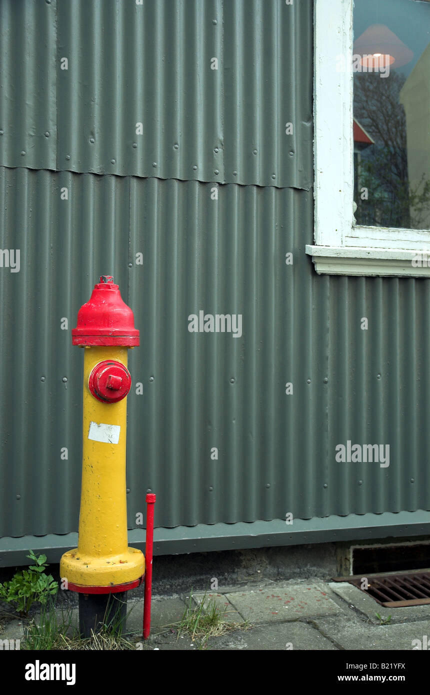 Fire hydrant pavement yellow hi-res stock photography and images - Alamy