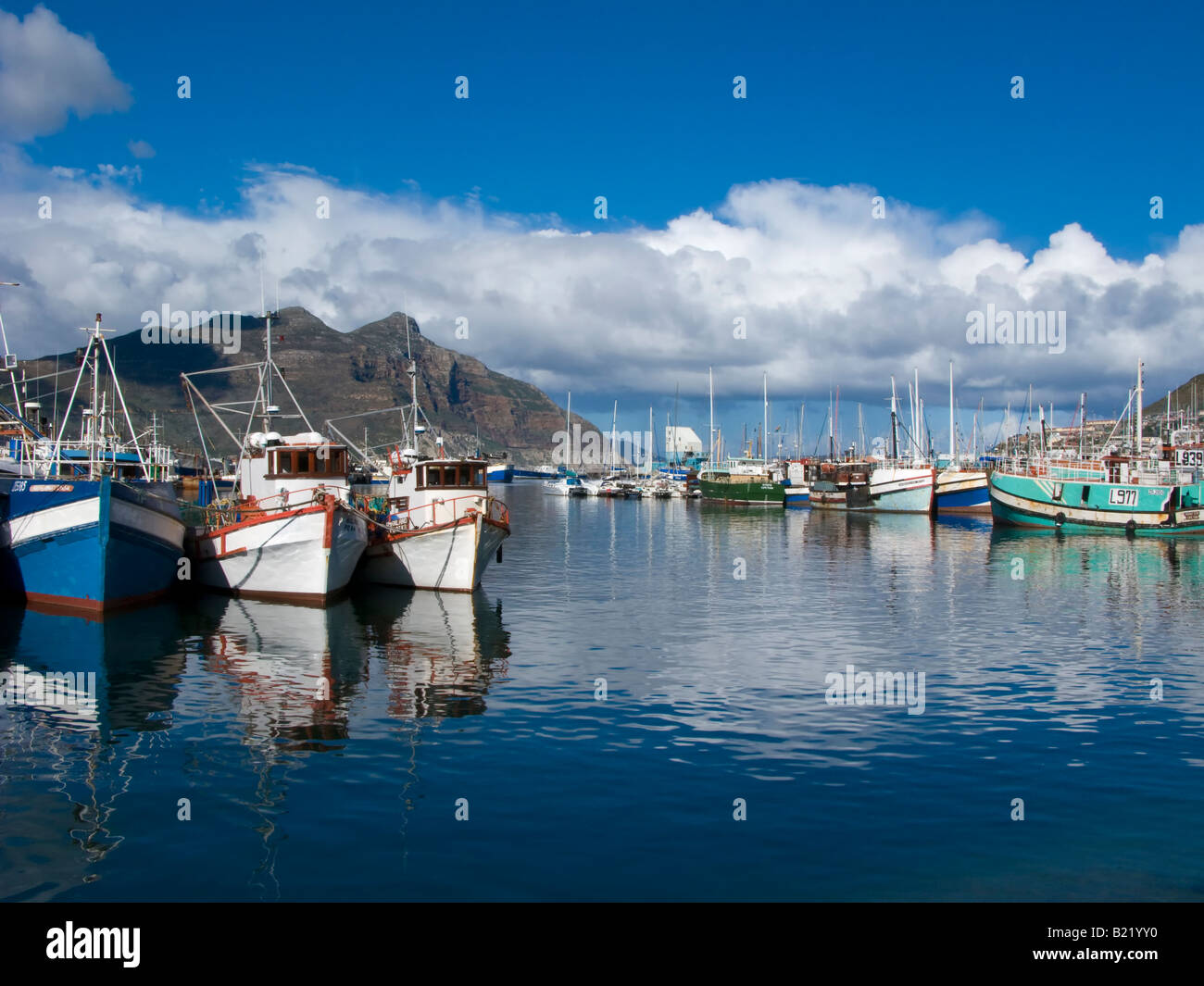 Hout Bay Harbour Stock Photo - Alamy