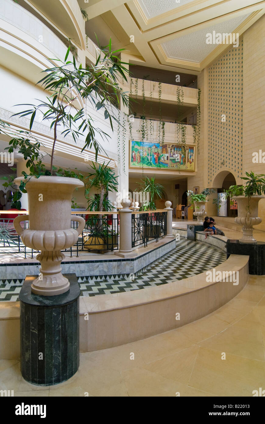 Lobby Interior Angled Design