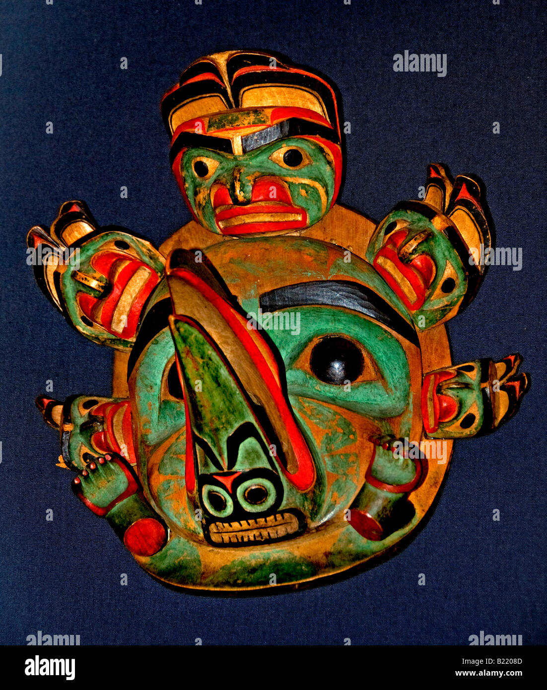 Pirits exorcism mask indians native americans hi-res stock photography ...