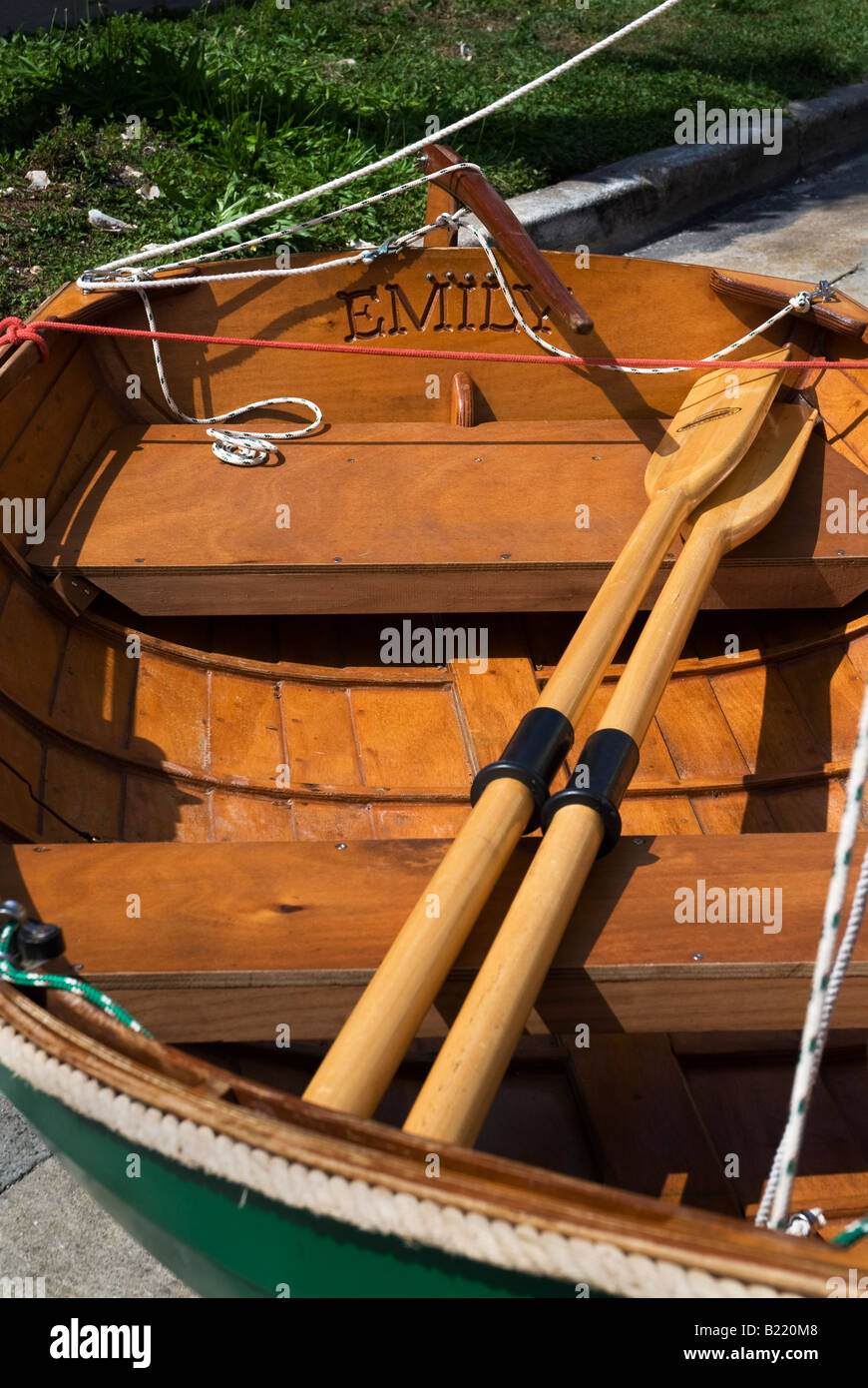 Old wooden dory hi-res stock photography and images - Alamy