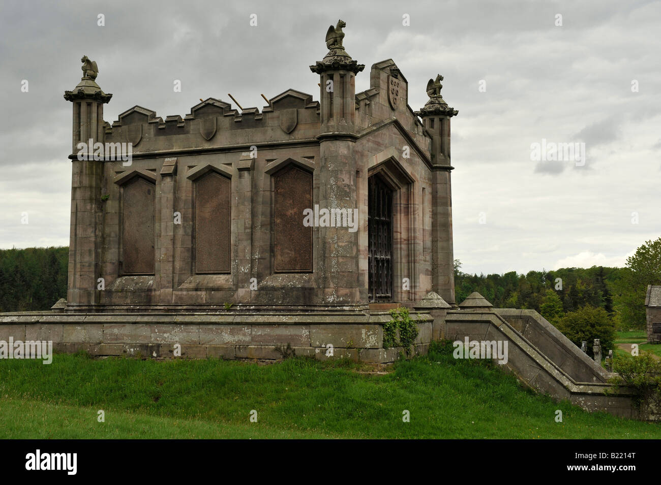 St Michael s Church Lowther and the Mausoleum of William the second ...