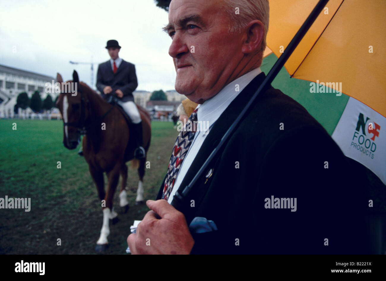 Spectator Dublin Horse Show Dublin Ireland Stock Photo - Alamy
