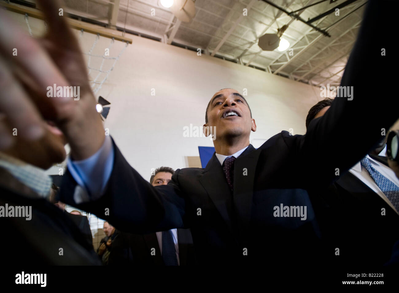 Des Moines, IA - 123007 - Presidential Candidate Senator Barack Obama ...