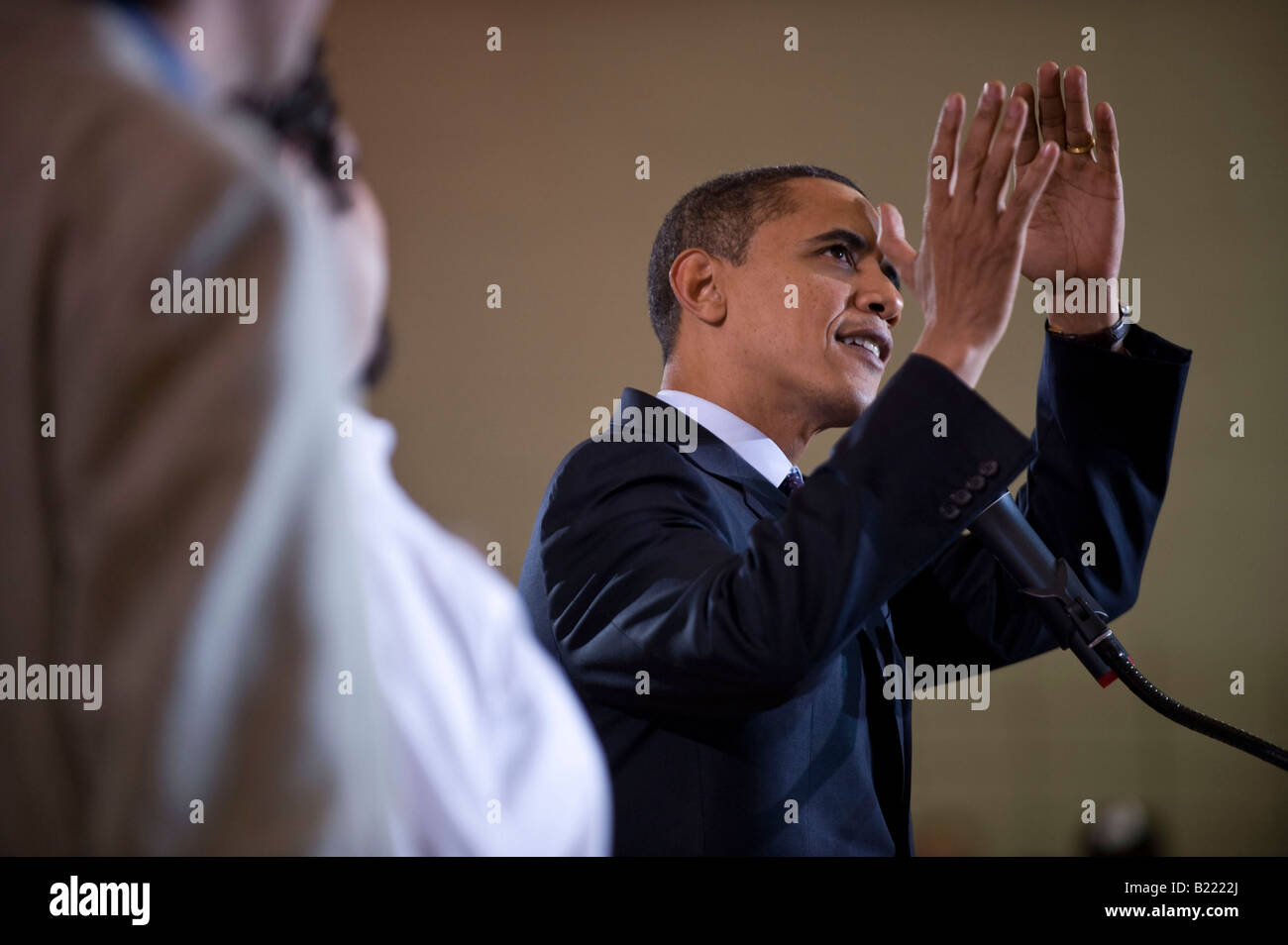 Des Moines, IA - 123007 - Presidential Candidate Senator Barack Obama ...