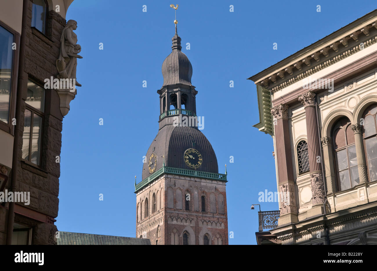 Dome Cathedral and Stock Exchange Riga Latvia Stock Photo - Alamy