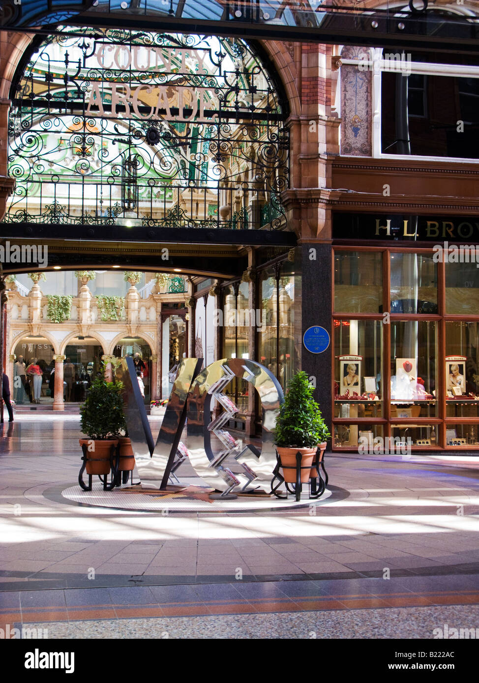 Victoria Quarter Leeds UK Stock Photo - Alamy