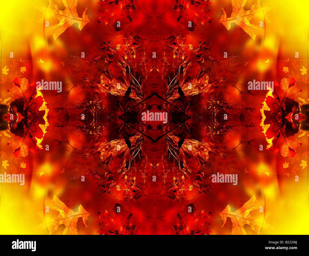 Abstract colorful floristic collage - texture, background Stock Photo ...