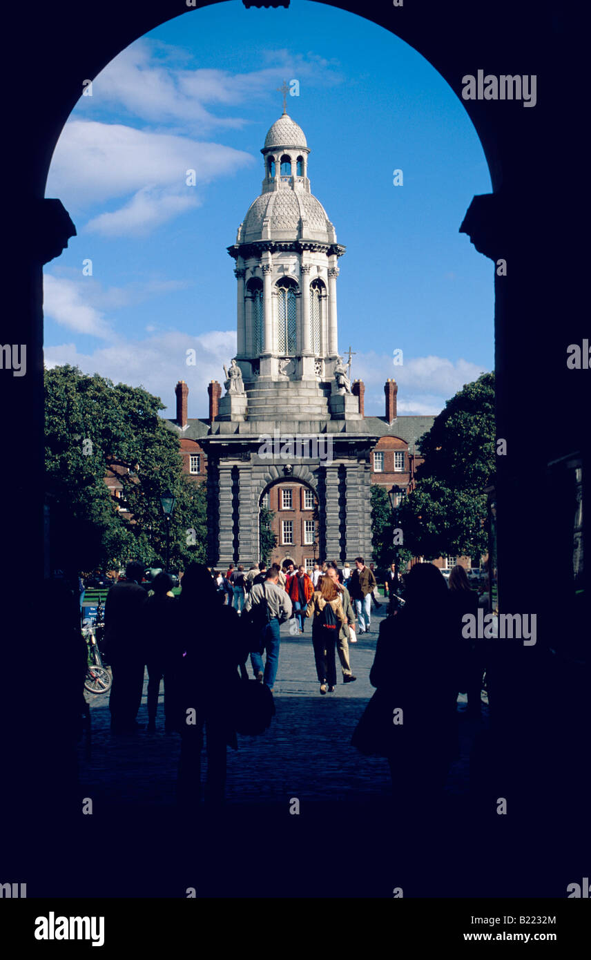 View of Trinity College Dublin Ireland Stock Photo - Alamy