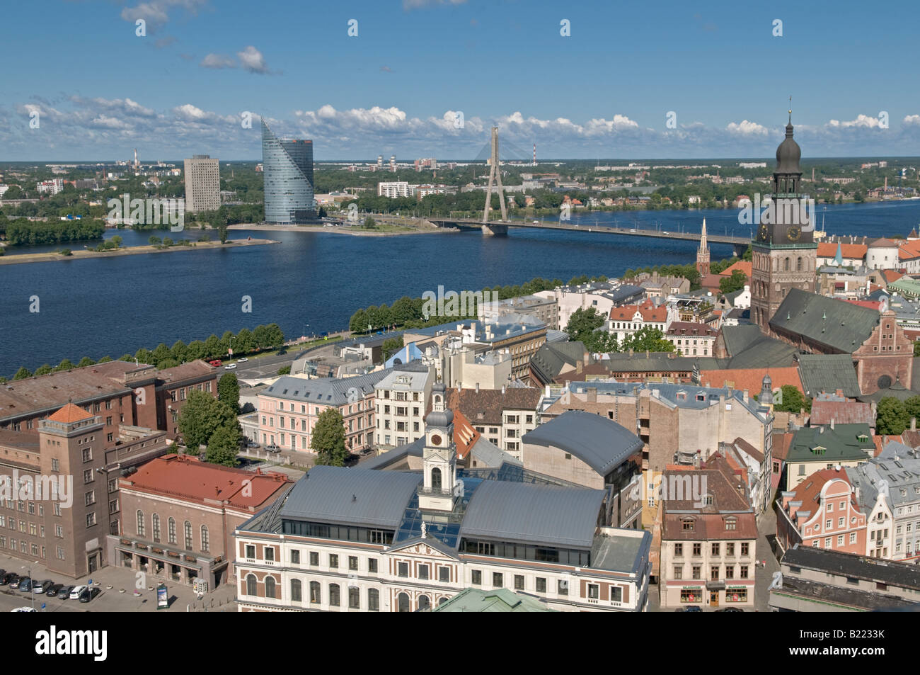 City view Riga Latvia Stock Photo - Alamy