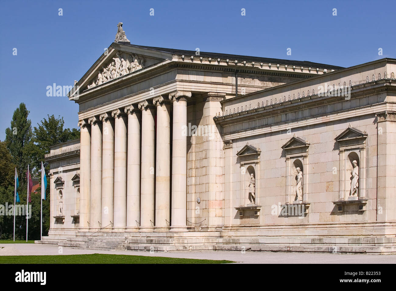 Glyptothek in Munich Germany Europe Bavaria Stock Photo - Alamy