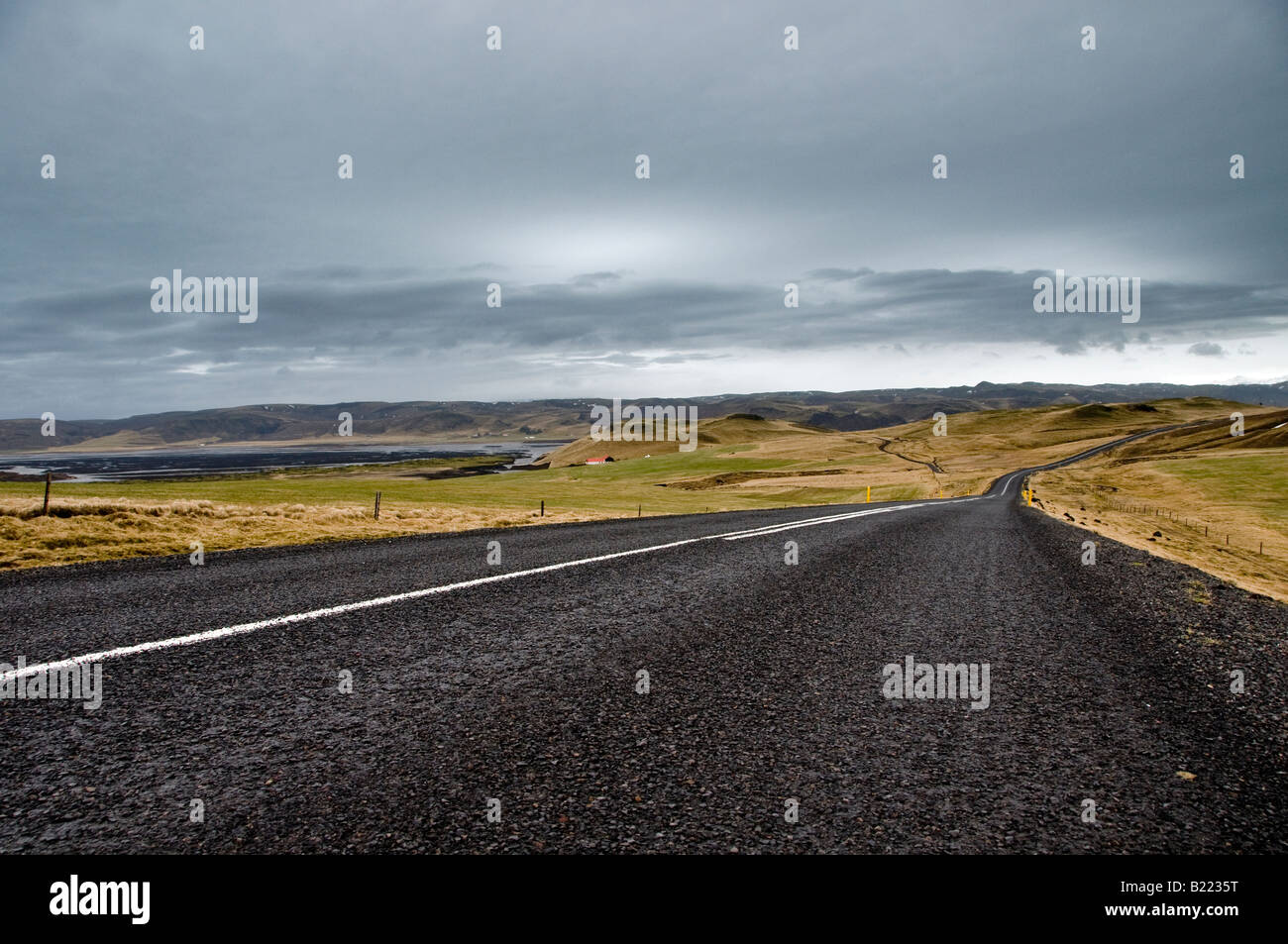 Along Road 1. Iceland Stock Photo - Alamy