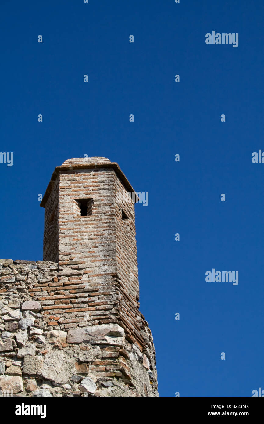 Marvao Castle Sentry-Box in the top of the wall in Portalegre District ...