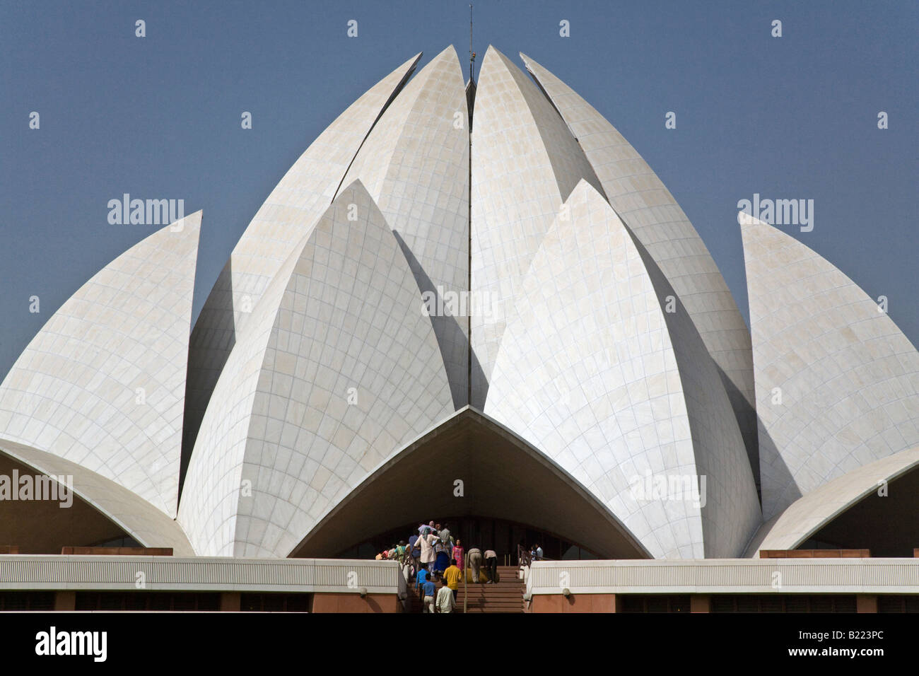 THE BAHAI HOUSE OF WORSHIP known as the LOTUS TEMPLE was completed in ...