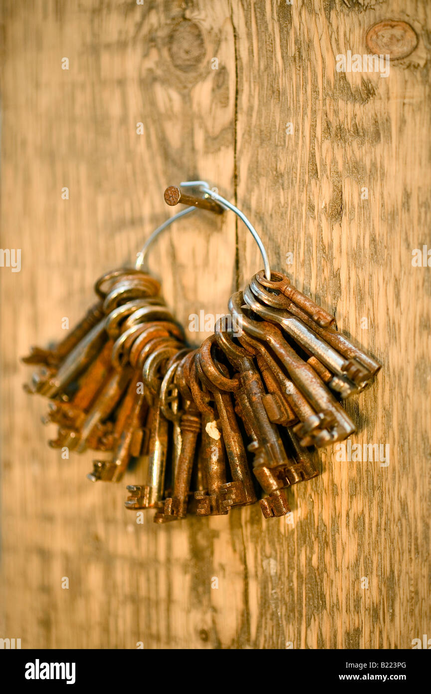 bunch of keys Stock Photo - Alamy