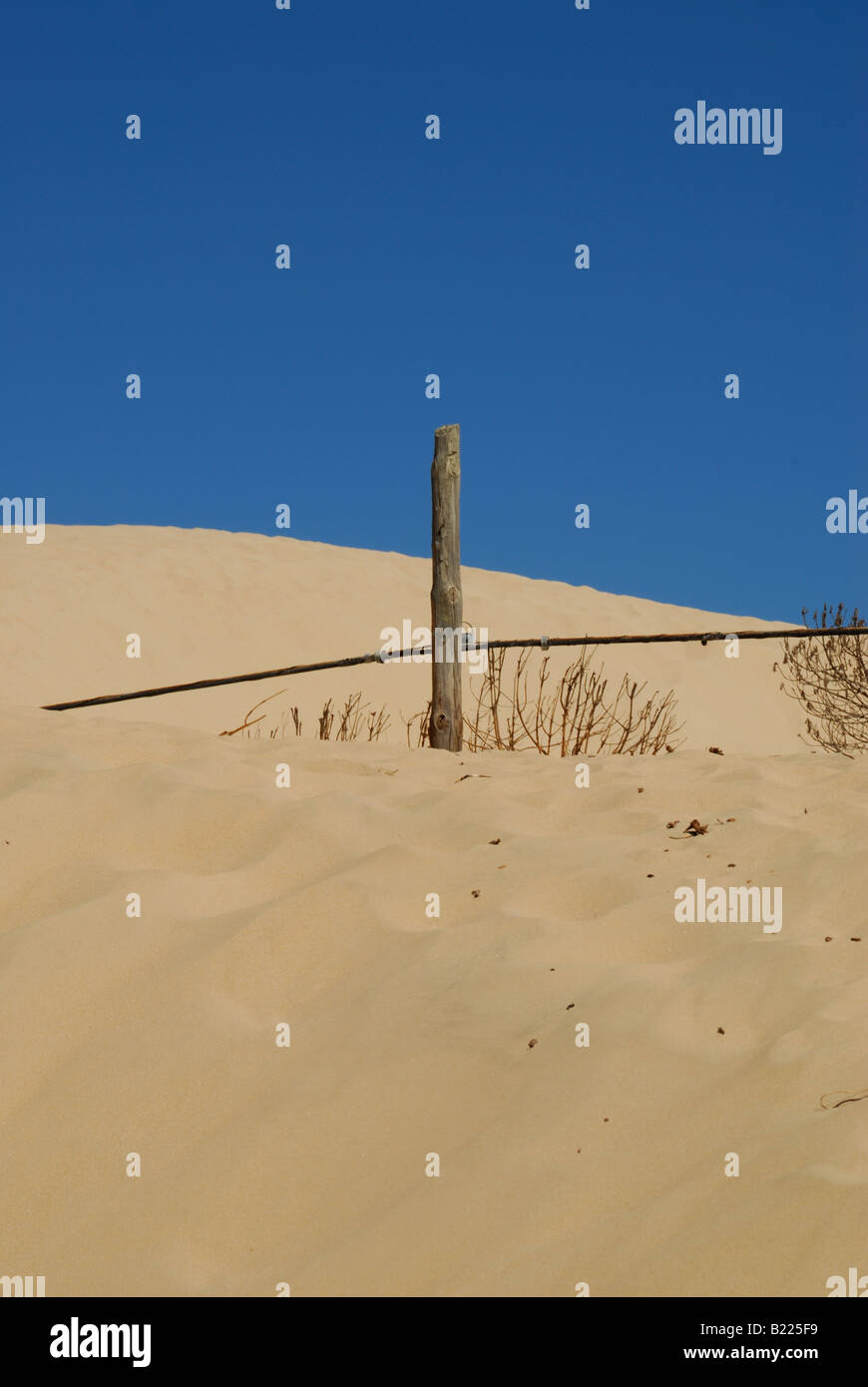 Invasion of Sand Stock Photo - Alamy