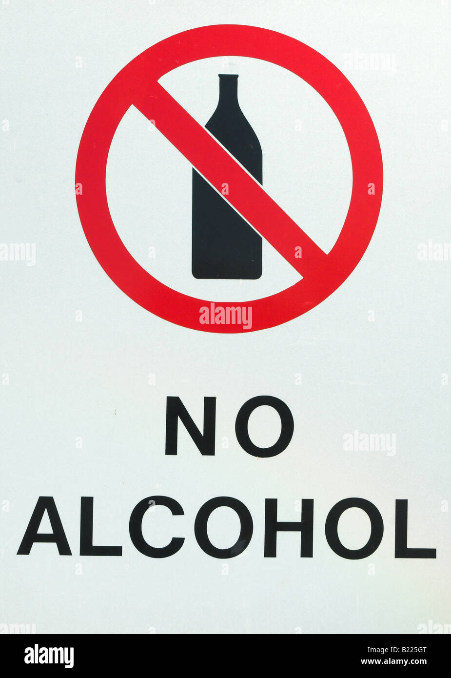 No Alcohol Under 18 Sign