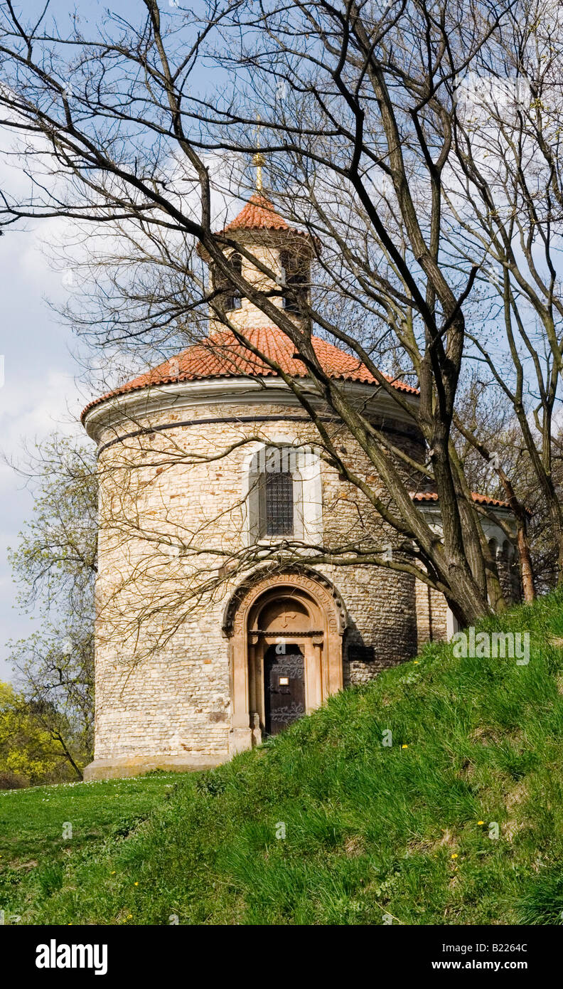 Rotunda of St.Martin, Vyšehrad, Prague, Czech Republic Stock Photo - Alamy